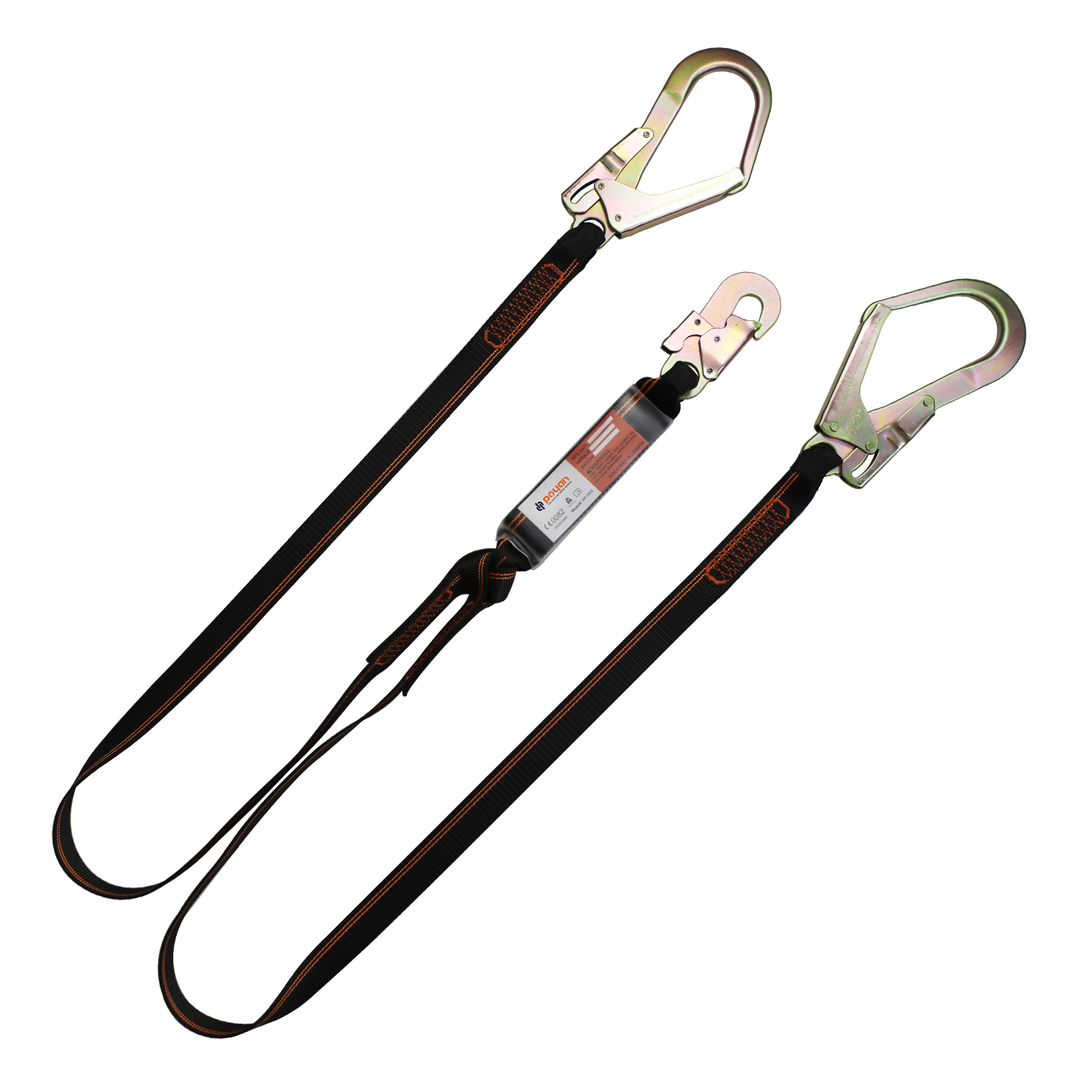 FP-7012 Energy Absorber with Double Lanyards - Poyan Safety Fall Protection