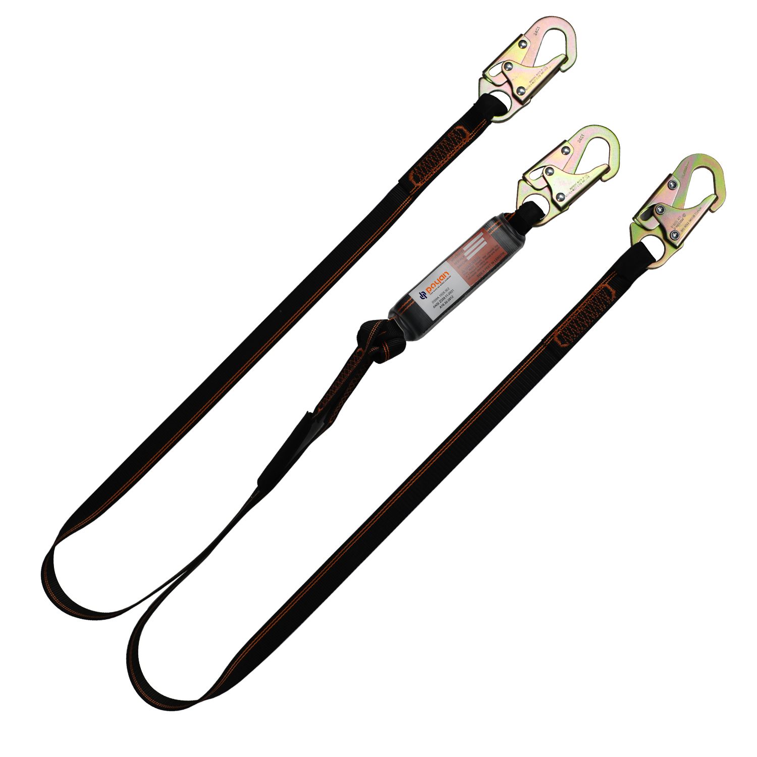 FP-7003 Energy Absorber with Double Lanyards - Poyan Safety Fall Protection