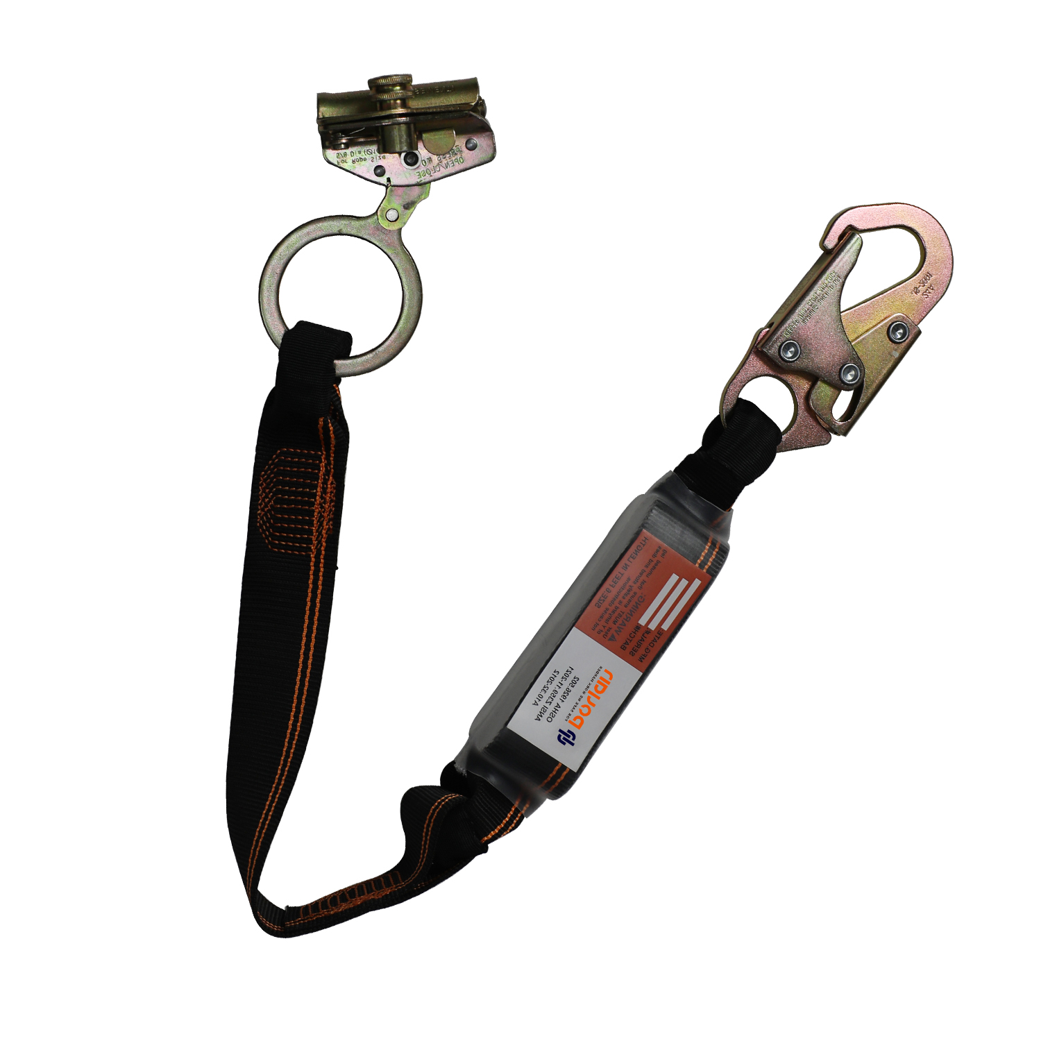 FP-4002 3 Ft. Self-tracking Openable Shock Absorbing Rope Grab Assembly ...