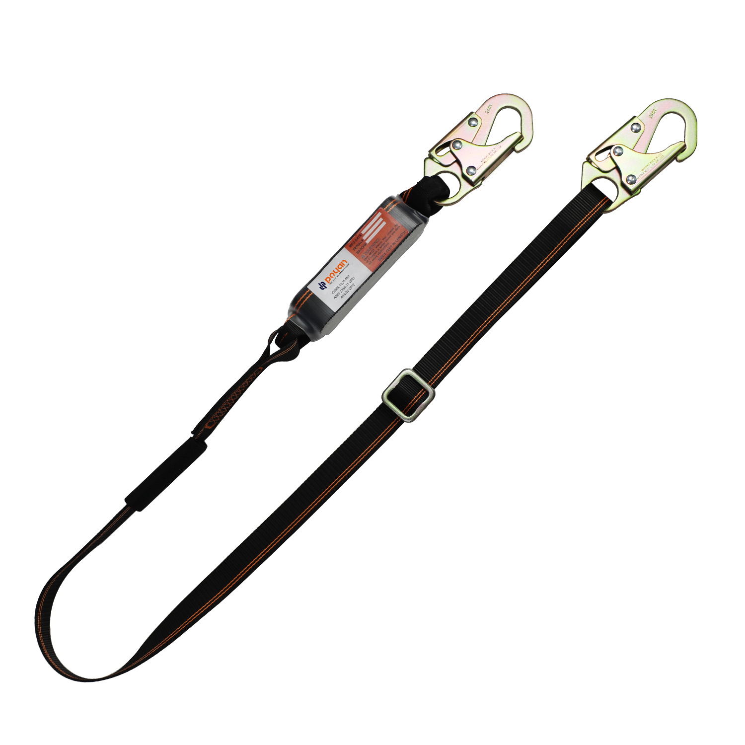 FP-7006 Adjustable Energy Absorber with Double Lanyards - Poyan Safety ...